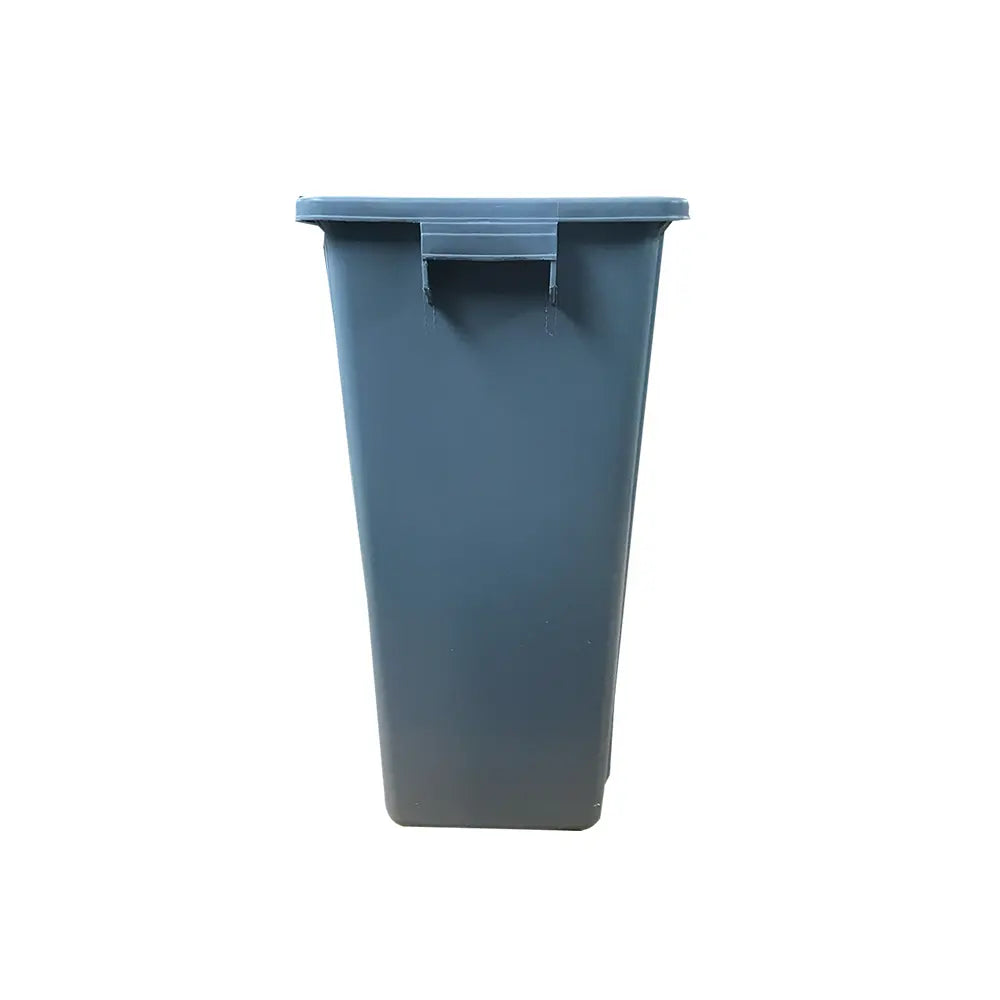 TERRA Non-Lid Grey Dustbin, 60L, With Handle