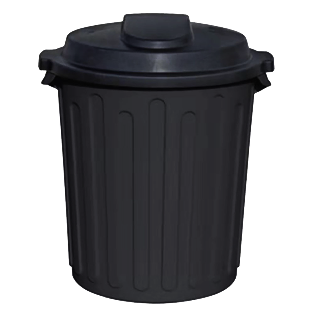 RAVEN Dustbin | Black Bin | Open Top Dustbin | Rubbish Bin | Lid | 60L ...