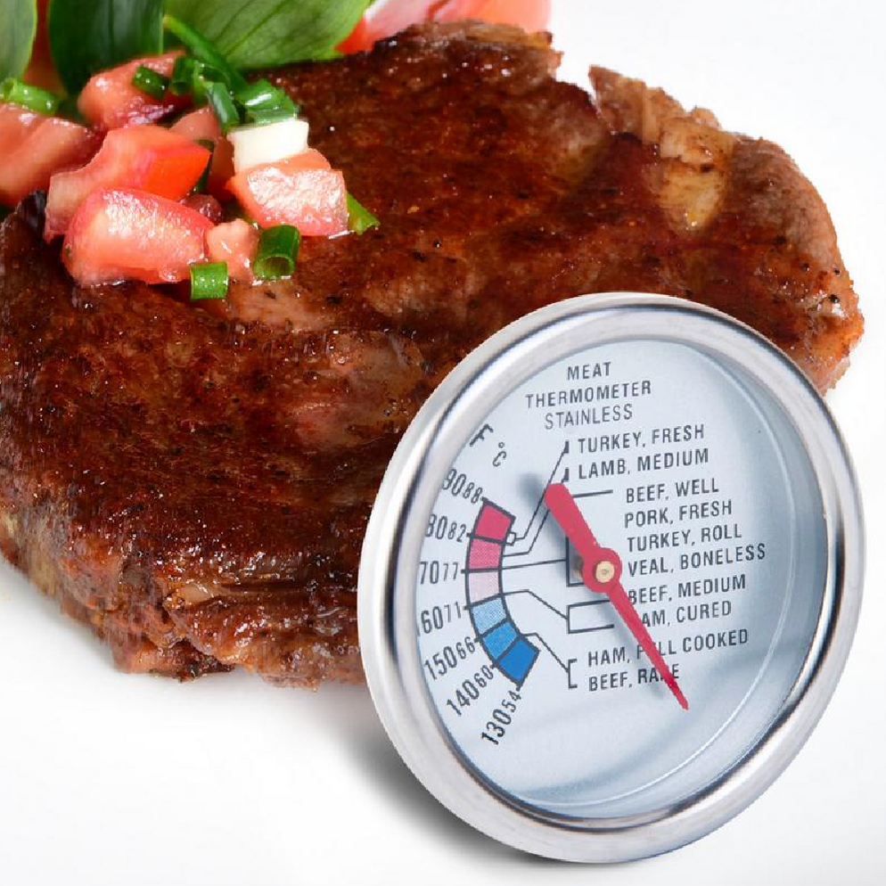 Chef's Perfect Ovenproof Steak Meat Thermometer