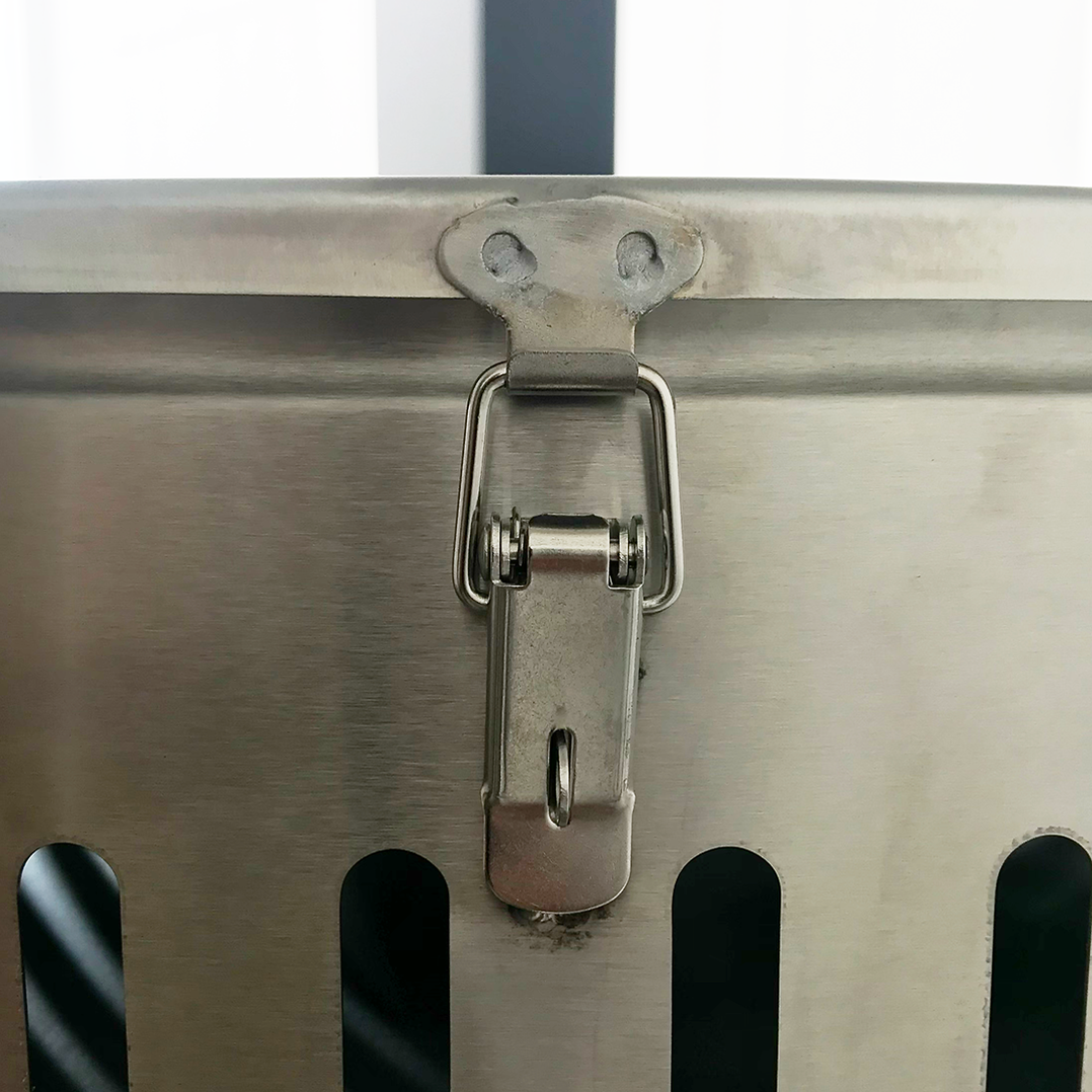 Hippomart Incense Burner Bin, Joss Paper Burner - Stainless Steel