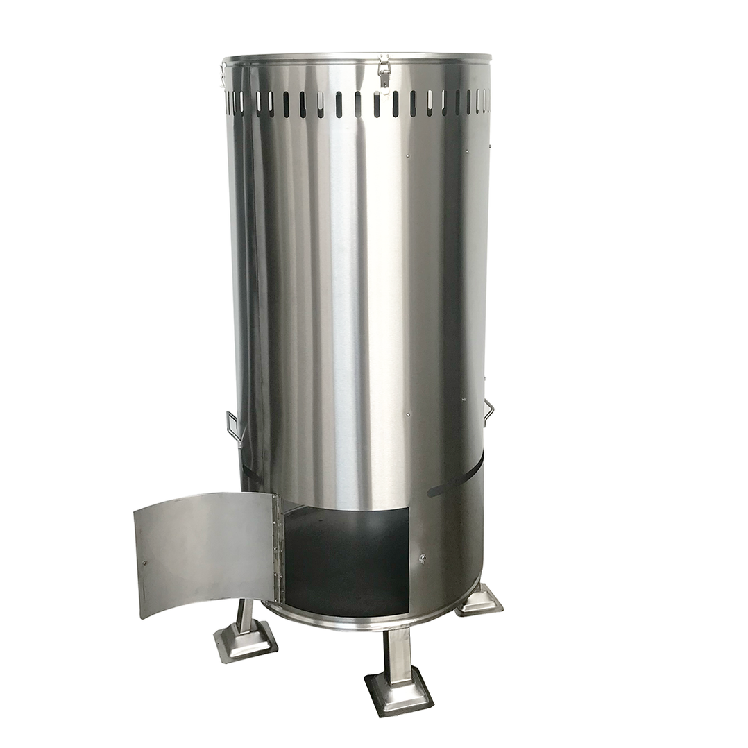 Hippomart Incense Burner Bin, Joss Paper Burner - Stainless Steel